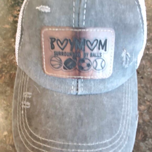 Hand Crafted | Accessories | Boy Mom Ponytail Hat | Poshmark